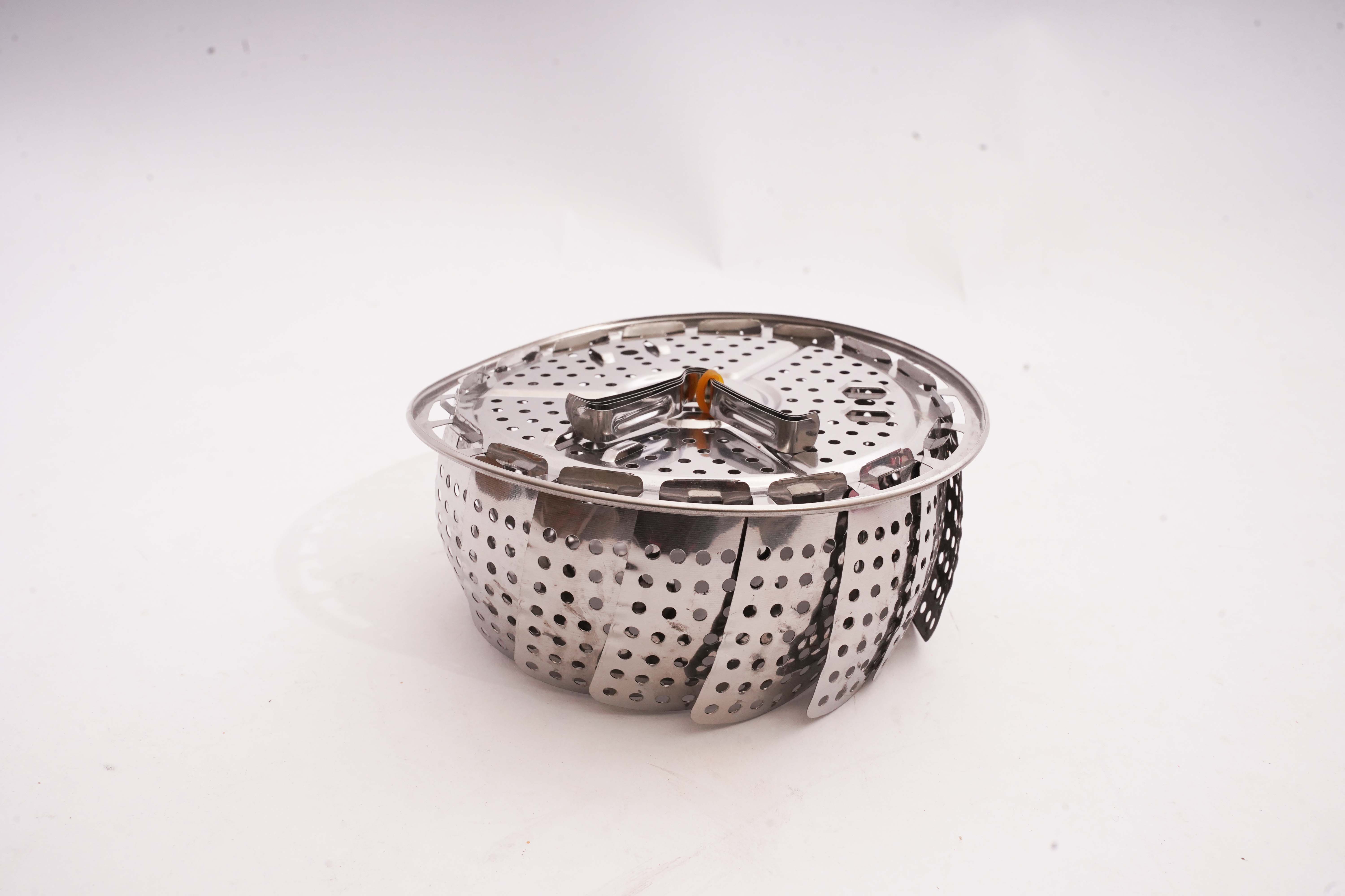 Folding Dish Steam Stainless Steel Food Steamer Basket - ReBox Pakistan ...