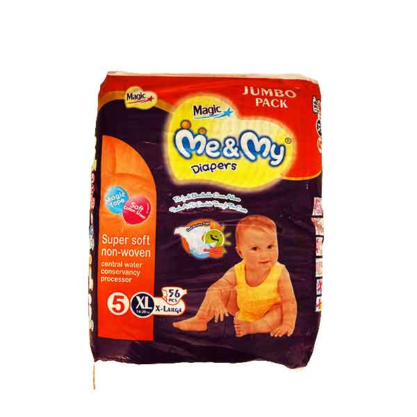 Me & My dipers magic XL 56pcs - ReBox Pakistan – Clearance Sale on ...